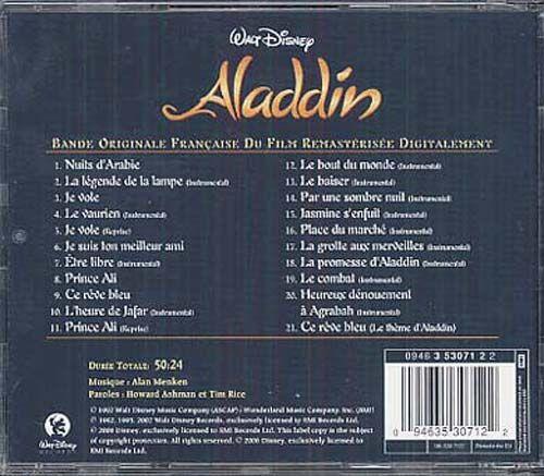 Aladdin Cd Disney neuf et occasion - Achat pas cher | Rakuten