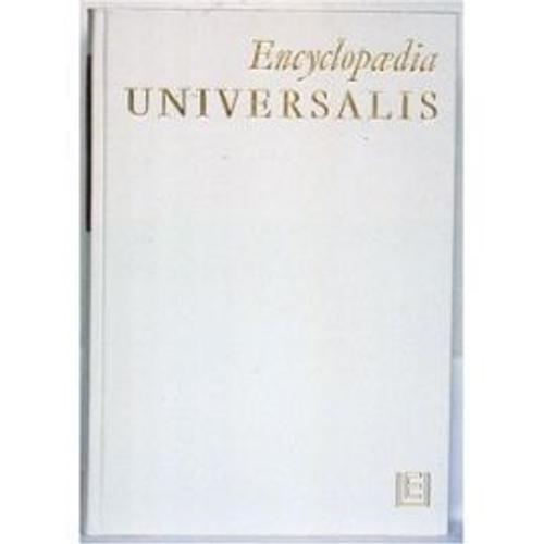Encyclopedie Universalis Beaux Livres, Encyclopedie Universalis 20