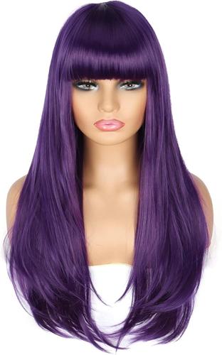 Perruque violette pas cher new arrivals