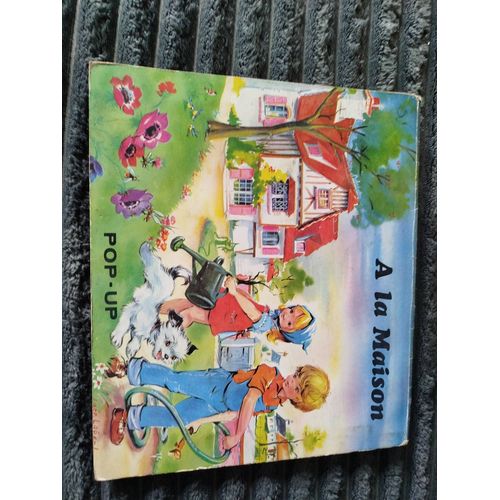 * A la maison / POP UP / éditions HEMMA de 1970, livre animé dépliant ...