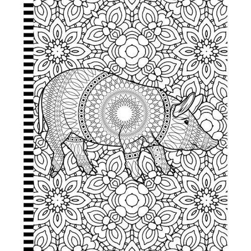 Color Your Own Notebook Cover: Composition Book / 7.5 x 9.25 inch / 200 Pages (100 sheets ...