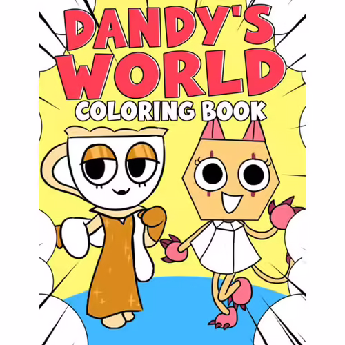 Dandy's World Coloring Book: Beautiful Design To Color For Kids Ages ...