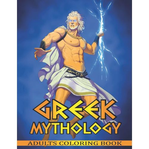 Greek mythology coloring book: Ancient Greece and Roman Fantasy ...