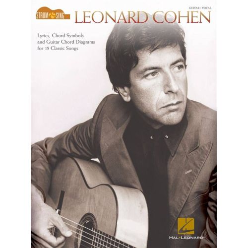 Leonard Cohen : Leonard Cohen - Strum & Sing Guitar Lyrics, chord ...