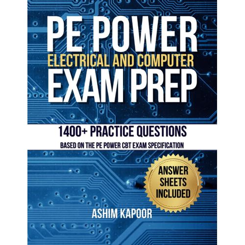 PE Electrical and Computer Power Exam Prep: 1400+ Practice Questions ...