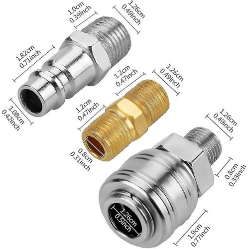 "R¨¦gulateur de pression d'air, vanne ¨¤ trois voies, 175psi, 12 bars, 1/4 pouces, r¨¦gulateur ...