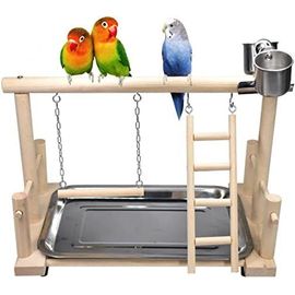 1 pièce aire de jeux jouets pour oiseaux aire de jeux pour perroquet ...