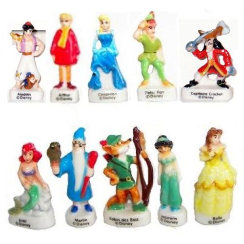 10 Fèves De La Série Héros & Princesses De Disney (2005) | Rakuten