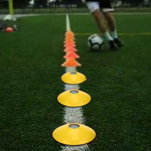 10 pièces de Pratique Mini Field Cone Discs Marquage Football Football ...