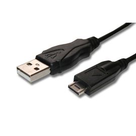 Vhbw c?ble de donn?es USB (USB standard de type A sur appareil photo) 145cm compatible avec ...