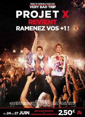 Affiche Du Film Projet X