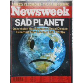 Newsweek 25 (21/06/2004): Sad planet, Sarkozy, Schröder, CIA , torture ...