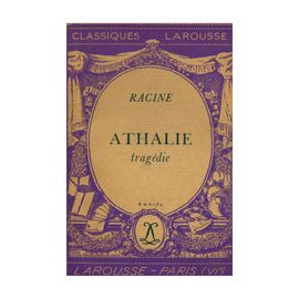 Athalie / Racine / Réf: 32138 - Livre ancien | Rakuten