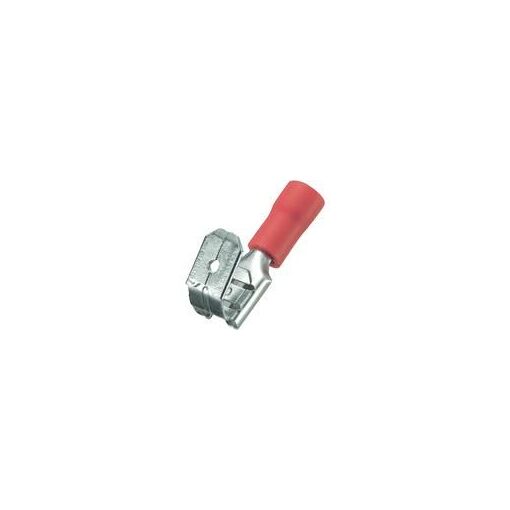 Cosse Faston 6.3 Double Male/Femelle Rouge Pré-Isolée (Lot de 50) | Rakuten