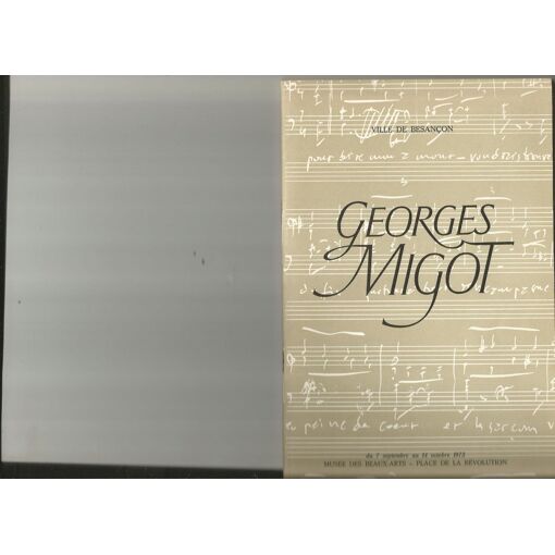 Georges Migot - Art et culture | Rakuten