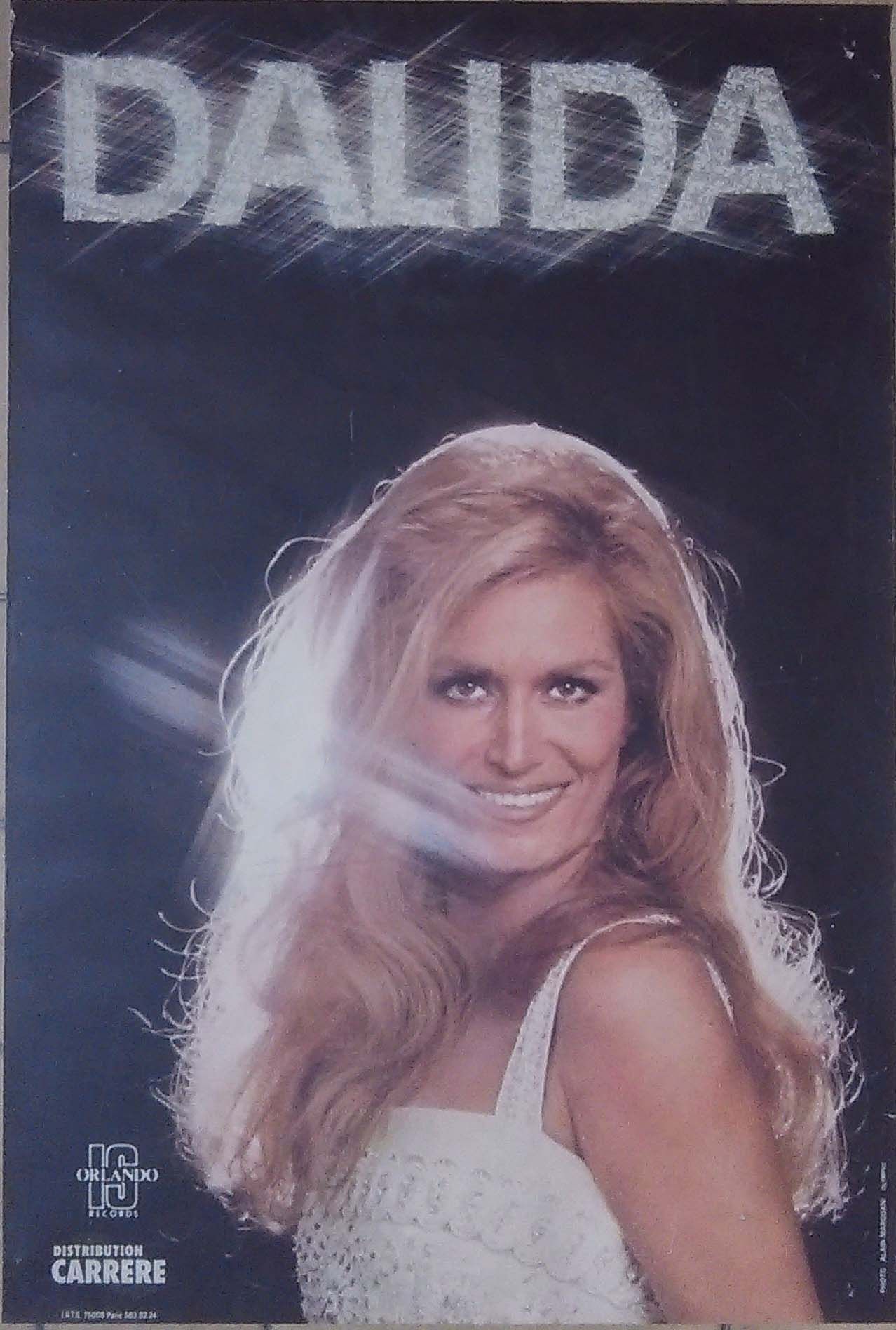 Dalida Affiche d’occasion | Plus que 2 à -75%