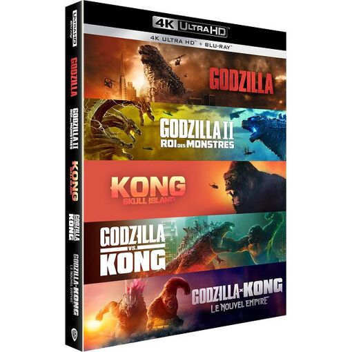 Monsterverse (godzilla/kong) - Collection 5 Films : Godzilla + Godzilla ...