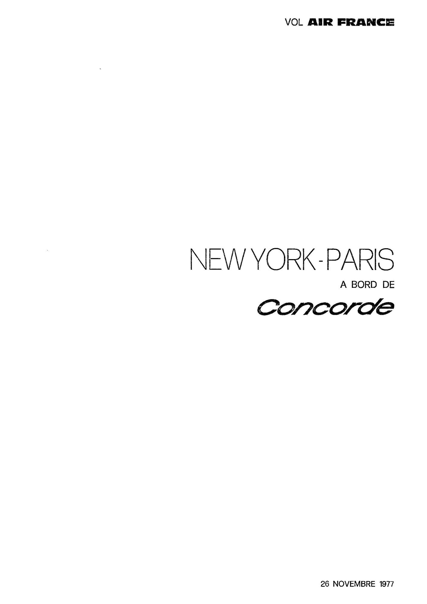 Menu Concorde d’occasion | Plus que 3 exemplaires à -75%