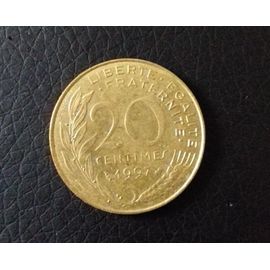 Pièce 20 centimes Franc - 1997 - Marianne de Lagriffoul | Rakuten