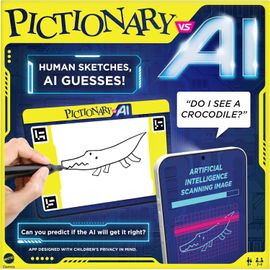 Mattel Pictionary Vs. AI Game Family Board Game | Rakuten