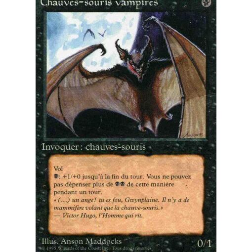 Chauves-Souris vampires - Cartes de jeux | Rakuten