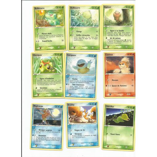Pokemon Rouge Feu Vert Feuille d’occasion