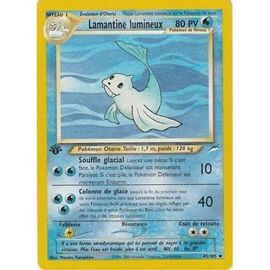 Carte pokemon lamantine lumineux 45/105 neo destiny | Rakuten