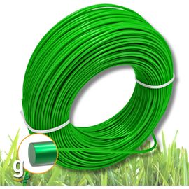 Fil de coupe en nylon - 2,0 mm x 100 m (profil rond) - Fil de coupe pour débroussailleuse sans ...