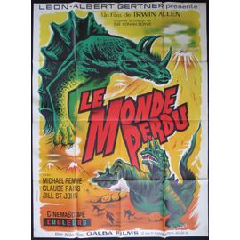 Le Monde Perdu - The Lost World * Irwin Allen - Film Fantastique 1960 - Affiche De Cin?ma ...