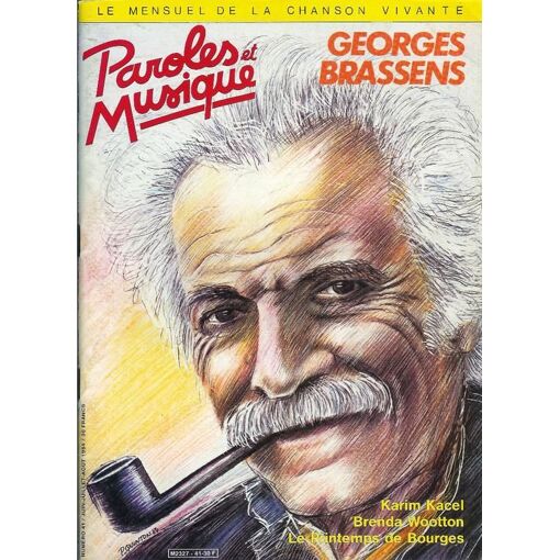 Paroles et musique N° 41 : brassens + karim kacel, brenda wooton, yves ...
