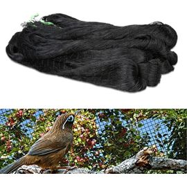 Filet de Protection des Oiseaux(5x10m),Filet Anti Oiseaux Noir,Filet Oiseaux Robuste,Filet ...