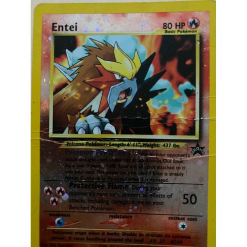 Pokemon Entei Karte