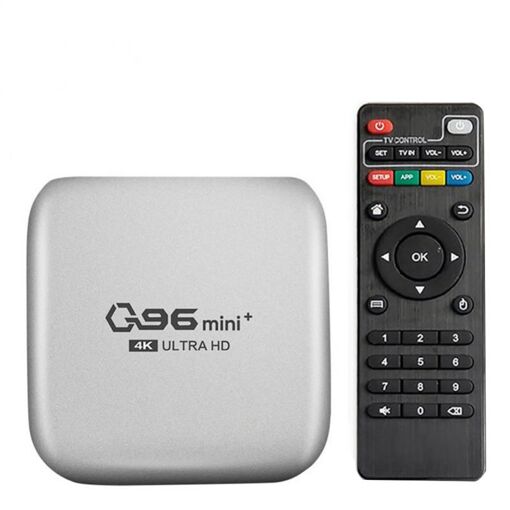 Boîtier Smart TV Q96 Mini Plus, Amlogic S905W, 4 c?urs, 64 bits, 4 Go ...