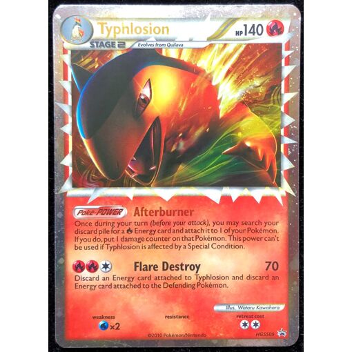 Pokemon Typhlosion Prime Promo HGSS09 PSA 8 - munimoro.gob.pe