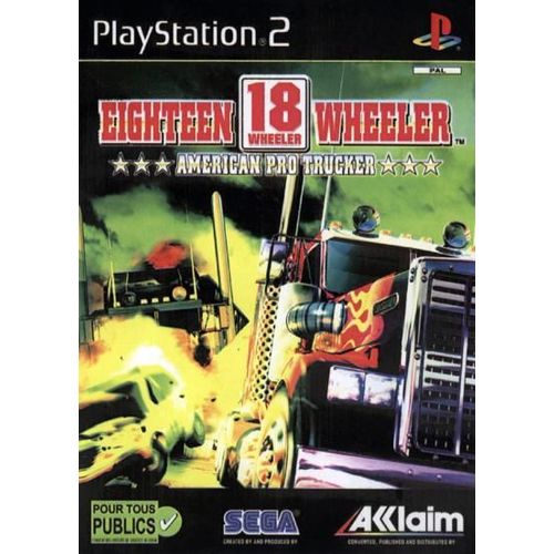 18 Wheeler PS2 - Jeux Vidéo | Rakuten