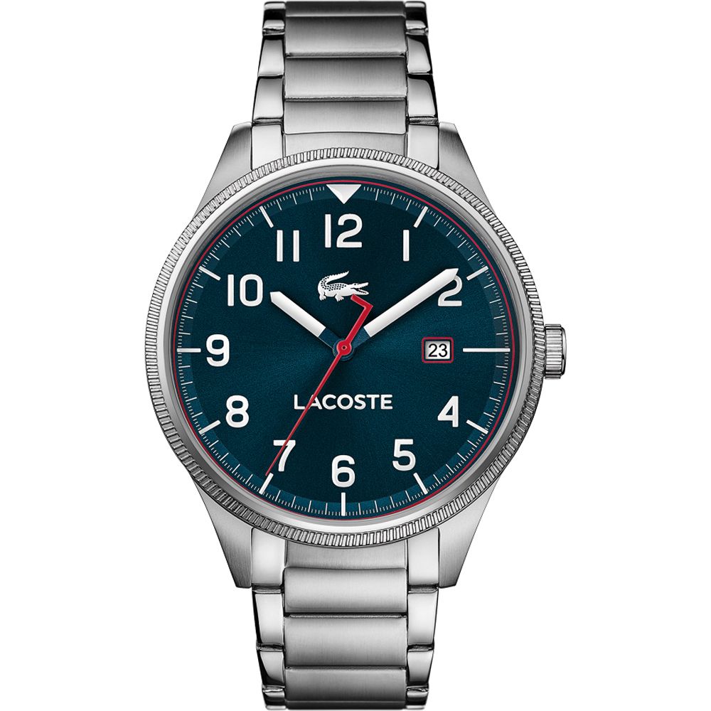 Lacoste Montre Argent Analogique Hommes Continental 2011022 Rakuten