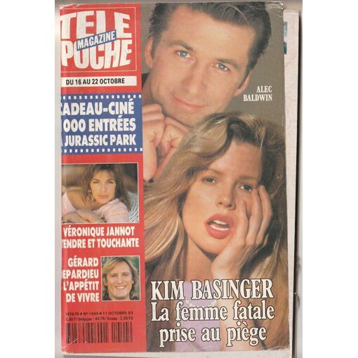 KIM BASINGER 5P/KEVIN COSTNER 2P/ISABELLE ADJANI 1P/WINONA RYDER 1P ...