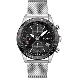 Hugo Boss Montre Argent Chronographe Hommes Pilot Edition 1513886 Rakuten