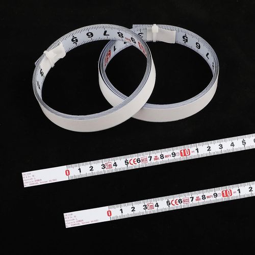 2 Rouleaux Mètre à Ruban Auto-adhésif, 1 Mètre Mètre Ruban Auto-adhésif ...