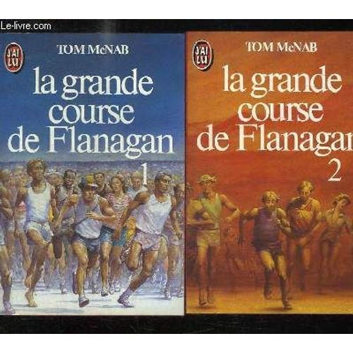 2 Tomes. La Grande Course De Flanagan. | Rakuten