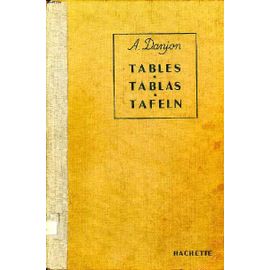 Tables des fonctions trigonométriques Valeur naturelles à 6 décimales ...