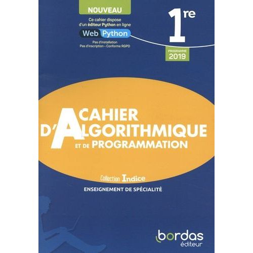Cahier D Algorithme neuf et occasion - Achat pas cher | Rakuten