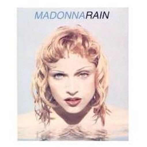 CD Single Madonna " Rain " 4 titres 1993 ,made in France ,pochette ...