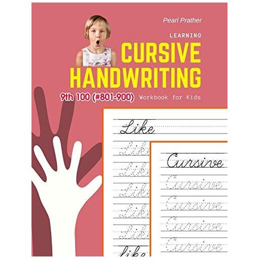 Learning Cursive Handwriting Workbook for Kids: Practice and review 9th ...