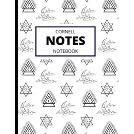Cornell Notes Notebook: Note Taking with Graph Paper Quad Grid, Index ...