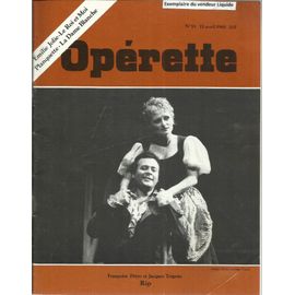 Opérette N°55 : Emilie Jolie - Le roi et moi - Dame Blanche - Françoise ...