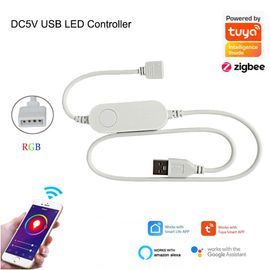 Tuya Zigbee Smart LED Contrmatérielle Dimmer,RGB,RGBW,RGBCCT,RGBCW ...