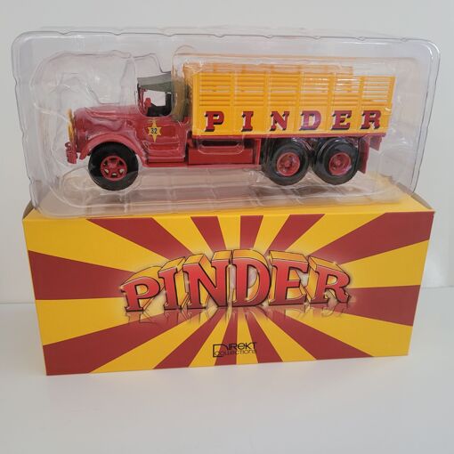 Cirque PINDER 1/43 Camion porteur à ridelles "MACK" DIREKT Collection ...
