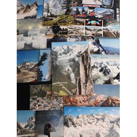 LOT DE 22 CARTES POSTALES DE CHAMONIX MONT BLANC DONT 14 NEUVES | Rakuten