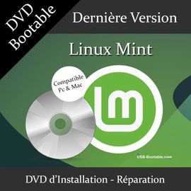 DVD Bootable Linux Mint + Guide PDF d'utilisation - Installation ...
